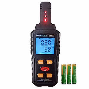 3 in 1 EMF Meter,EMF Reader,Electromagnetic Field Radiation Detector,EMF Tester for Home,EMF Detector with sound light alarm,Ghost Hunting Equipmetent