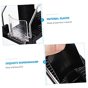 Angoily Propeller Mini Frigde Magnetic Drink Holder Mini Vending Machines Drink Plastic Replenishment Pusher Fridge Soda Can Organizer Mini Fridge Organizer Drink Pusher Drink Puller Food