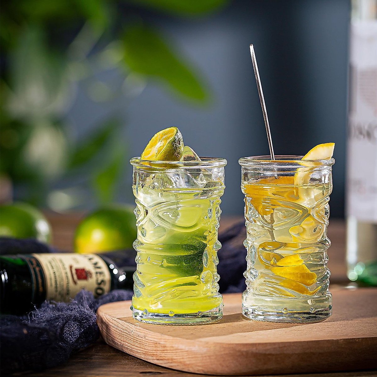 wookgreat 16 Pack Shot Glasses Set, 2oz Mini Tiki Glasses Set, Clear Shot Glasses Bulk, Small Whiskey Shot Glass, Mini Drinking Cups for Vodka, Tequila, Spirits, Liquors, Whiskey, Cocktail, Espresso