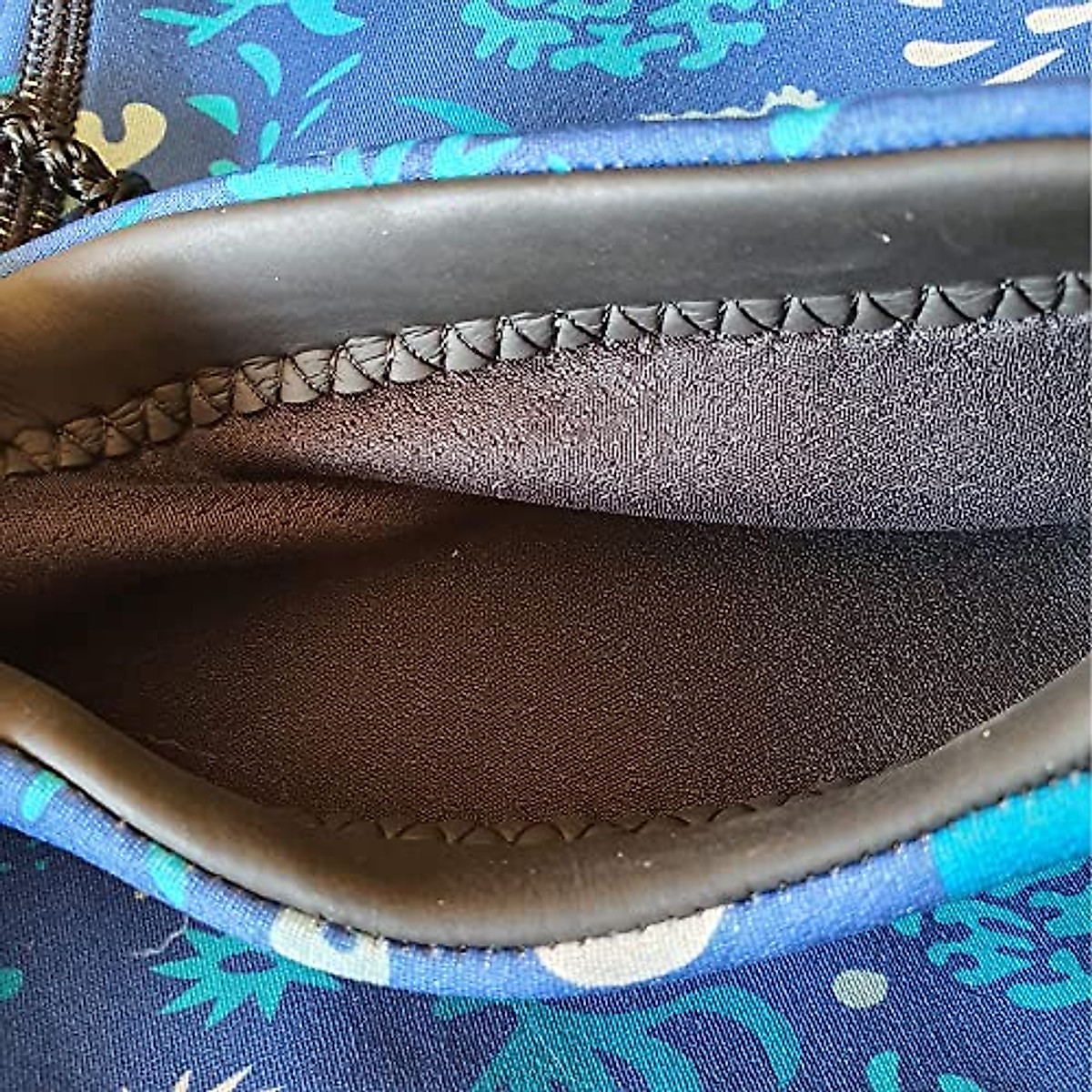 Conni Kids Containment Swim Short Underwear | Trunks Easy Pull Up Kids Incontinence | Washable Swim Diaper for Potty Training, Ocean Blue, Size 6-8