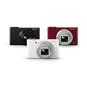 Sony digital camera Cyber-shot (Cybershot) White DSC-WX500-W [Japan Import]