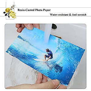 A-SUB Premium Photo Paper High Glossy 11x17 Inch 66lb for Inkjet Printers 50 Sheets