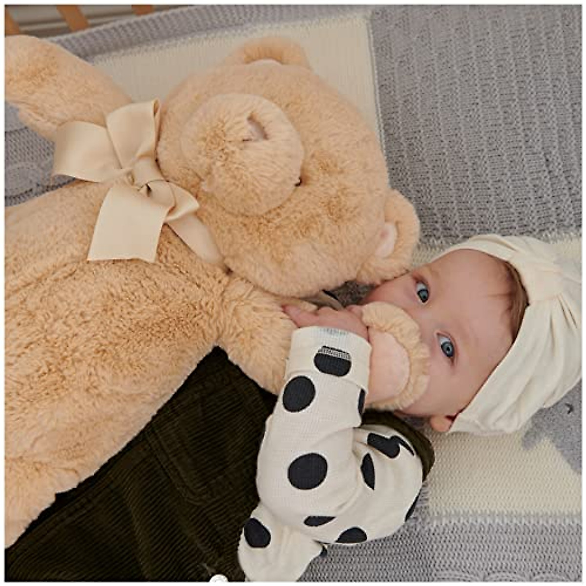 GUND Baby My First Friend Teddy Bear, Tan, Ultra Soft Animal Plush Toy for Babies and Newborns