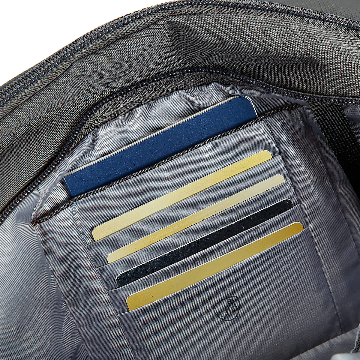 Travelon Anti-Theft Metro Dome Crossbody, Gray Heather