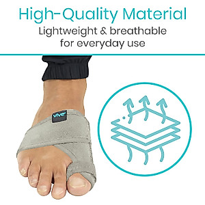 Bunion Brace Big Toe Corrector Straightener With SplintHallux Valgus Pad Joint Pain Relief, Alignt TreattOrthopedic Sleeve Foot Wrap Support