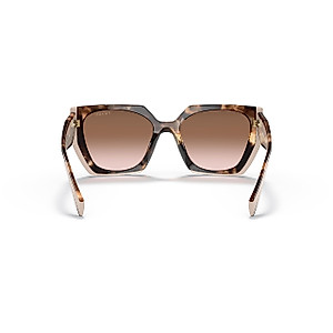 Prada PR 15WS Women's Sunglasses Tortoise Caramel/Powder/Brown Gradient 54