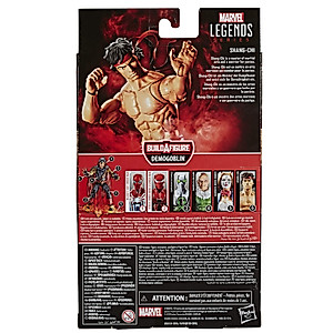 Spider-Man Hasbro Marvel Legends Series 6" Collectible Action Figure Shang Chi Toy, with Build-A-Figurepiece & Accessories