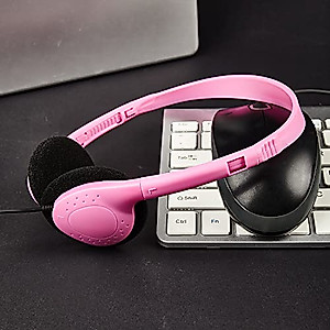 CN-Outlet Kids Headphones 16 Pack Bulk Multi Color for School Classroom Students Children Toddler Boys Girls Teen and Adult