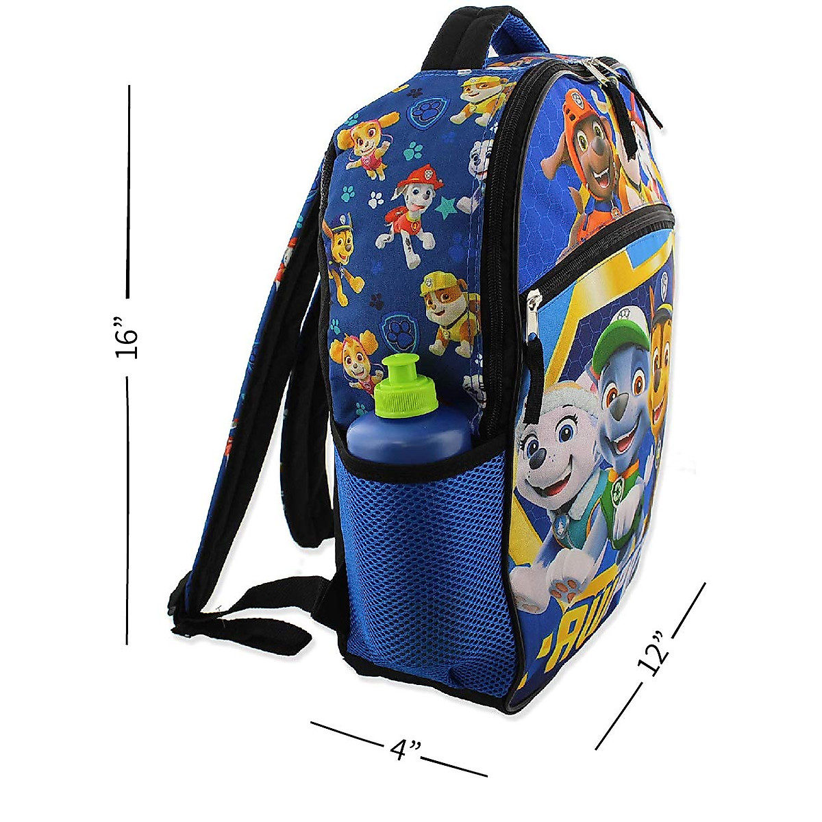 Paw Patrol Pups Boy's 16 Inch School Backpack (One Size, Blue)