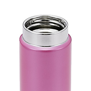 Tiger Water Bottle 10.1 fl. oz. (300 mL) Direct Drinking Stainless Mini Bottle Sahara Mug Lightweight Dream Gravity Powder Pink MMP-J030-PP Tiger