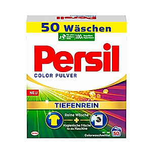 Persil Color Detergent Powder (50 Loads | 6.6 lbs | 3 kg) - Laundry Detergent for Color - Deep Clean Laundry and Freshness for the Machine