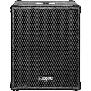 Earthquake Sound DJ-Quake (Ver 2) 12-inch 1200-Watt Subwoofer with Built-In Amplifier, USB/SD, and Bluetooth, Black