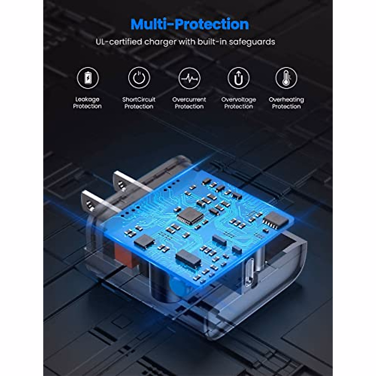 iPhone 14 Fast Charger Block [2 Pack] Cube 20W USB C Wall Charger PD Charger Fast iPhone Charging Type C Wall Charger Plug Adapter Box Brick for iPhone 13/13 Mini/13 Pro Max/12/11/SE/XR/iPad Pro/Mini