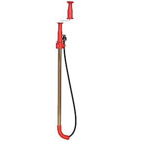 RIDGID 59802 K-6 DH Toilet Auger, 6-Foot & Green Gobbler Drain Clog Dissolver, Drain Opener-Cleaner,Toilet Clog Remover, 31 oz