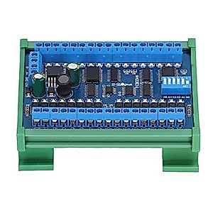 16 Channel Expansion Board, Power Supply Control Module DC 6.5‑30V Simple Wiring Less Interference for Smart Home for Surveillance System(with Shell)