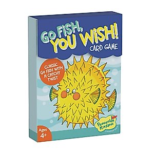 Peaceable Kingdom Go Fish You Wish! - Card Game Twist on Classic Go Fish - Perfect for Boys & Girls 4 & up - Great Game Night Activity for Families with Kids