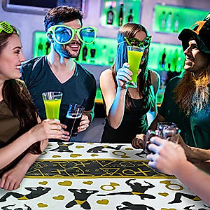 WERNNSAI Bachelorette Party Tablecloth - 2 Pack 52” x 87” Disposable Plastic Table Cover Male Dancer Party Decorations Bridal Shower Bride to Be Girls Night Out Party Supplies