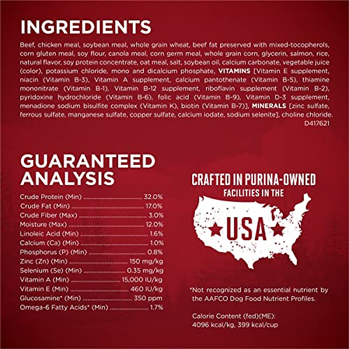 Purina ONE True Instinct High Protein Formula with Real Beef and Salmon Dry Dog Food - 15 lb. Bag