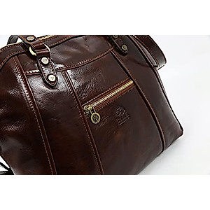 Time Resistance Leather Handbag for Women Top Handle Satchel Bag Women's Purse Shoulder Bag