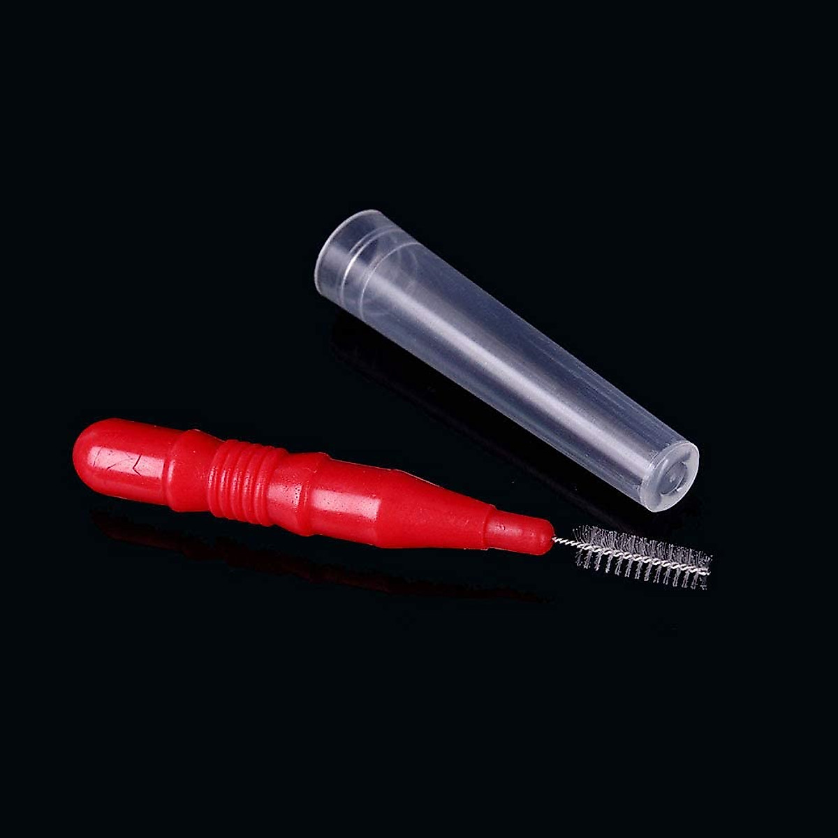 N Noble One 50Pcs Interdental Slim Brushes 0.7-1.2mm Dental Brushes Between Teeth Gum Flosser Picks Tooth Cleaning Tools for Children and Adult