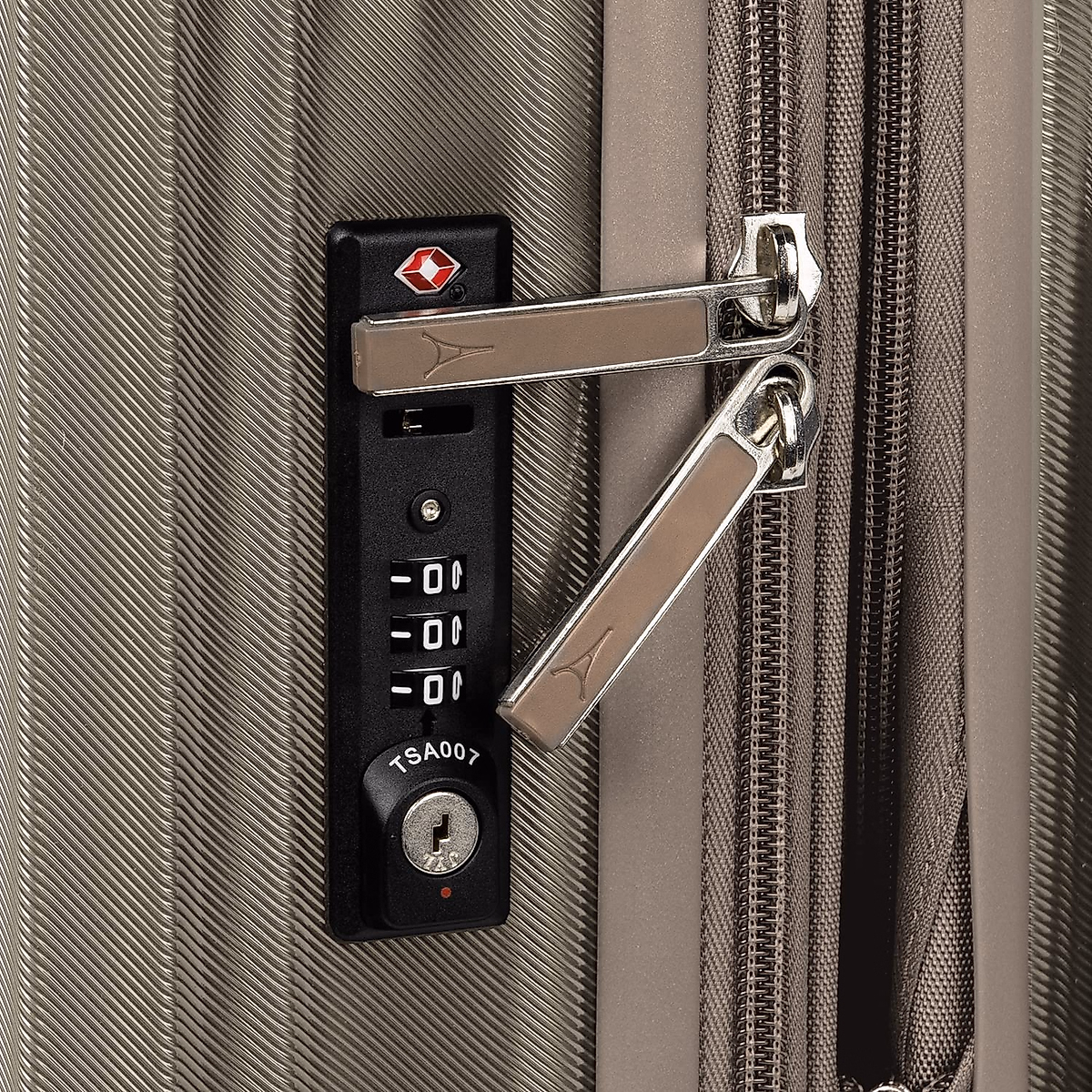 Travelpro Maxlite Air Hardside Expandable Checked Luggage, 8 Spinner Wheels, Lightweight Hard Shell Polycarbonate Suitcase, Champagne, Checked Large 28-Inch