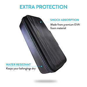 TUDIA Hard Storage Carrying Case Bag for Cardiology Stethoscope and Nurse Accessories Compatible with 3M Classic III, Lightweight II S.E, Cardiology IV Diagnostic