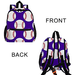 My Daily Kids Backpack Baseball Nursery Bags for Preschool Children