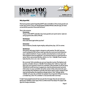 MidNite Solar CLASSIC 250-SL MPPT Solar Charge Controller 250V, Solar Only