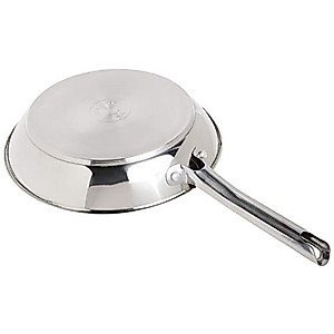 T-fal Performa Stainless Steel Sauté Pan 10.5 Inch Oven Broiler Safe 500F Cookware, Pots and Pans, Dishwasher Safe Silver