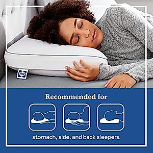 Sealy Essentials Pillow, Standard, White 2 Count