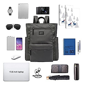 BASICPOWER Lightweight Casual Daypack 15.6 Inch Water Resistant Laptop Backpack for Men and Women