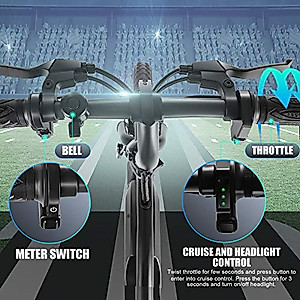 ANCHEER 500W Electric Bike Electric Commuter Bike, APP Control Folding Ebike 14'' Electric Bicycle, 20MPH Adults/Teens City Ebike and 48V 7.5Ah Battery