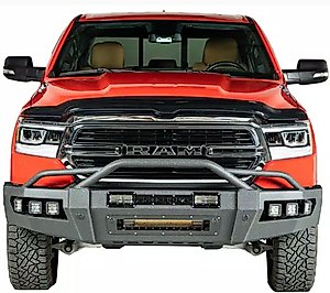 Stampede | Vigilante Hood Protector - High Profile / Smoke | 2011-2014 Chevrolet Silverado 2500 / 3500 HD | 2048-2