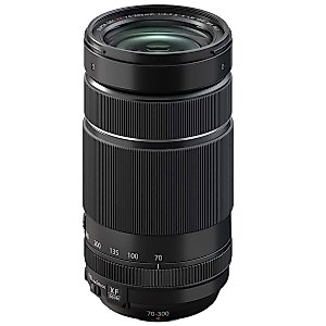 FUJIFILM X Replacement Lens Fujinon Zoom Super Telephoto Compact, 2.8-11.8 inches (70-300 mm), Image Stabilization, Dustproof, Splashproof, Low Temperature, Linear Motor (Silent), Aperture Ring, F
