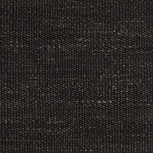 SAFAVIEH Natural Fiber Collection 4' Square Black NF368D Handmade Boho Fringe Woven Jute Area Rug