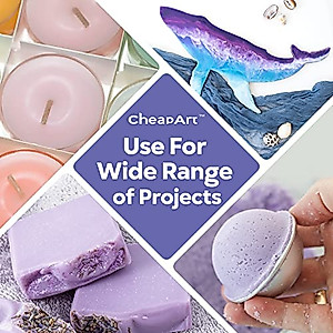 60 Colors Mica Powder-Natural Cosmetic Grade Pigment Powder for Epoxy Resin,Soap Making,Bath Bombs,Candle,Lip Gloss,Slime,DIY Crafts,Paints,Jewelry and More