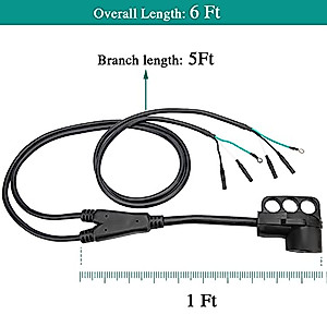50Amp Inverter Generator Parallel Cord Cable Outdoor Inverter Generator Power Cord by ZMCYNG