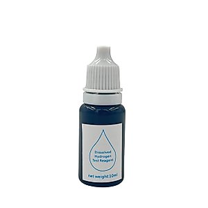 Dissolved Hydrogen Test Reagent Measuring Molecular Hydrogen Concentration in Water Blue Drops for Hydrogen Water Generator Bottle Hydrogen Machine