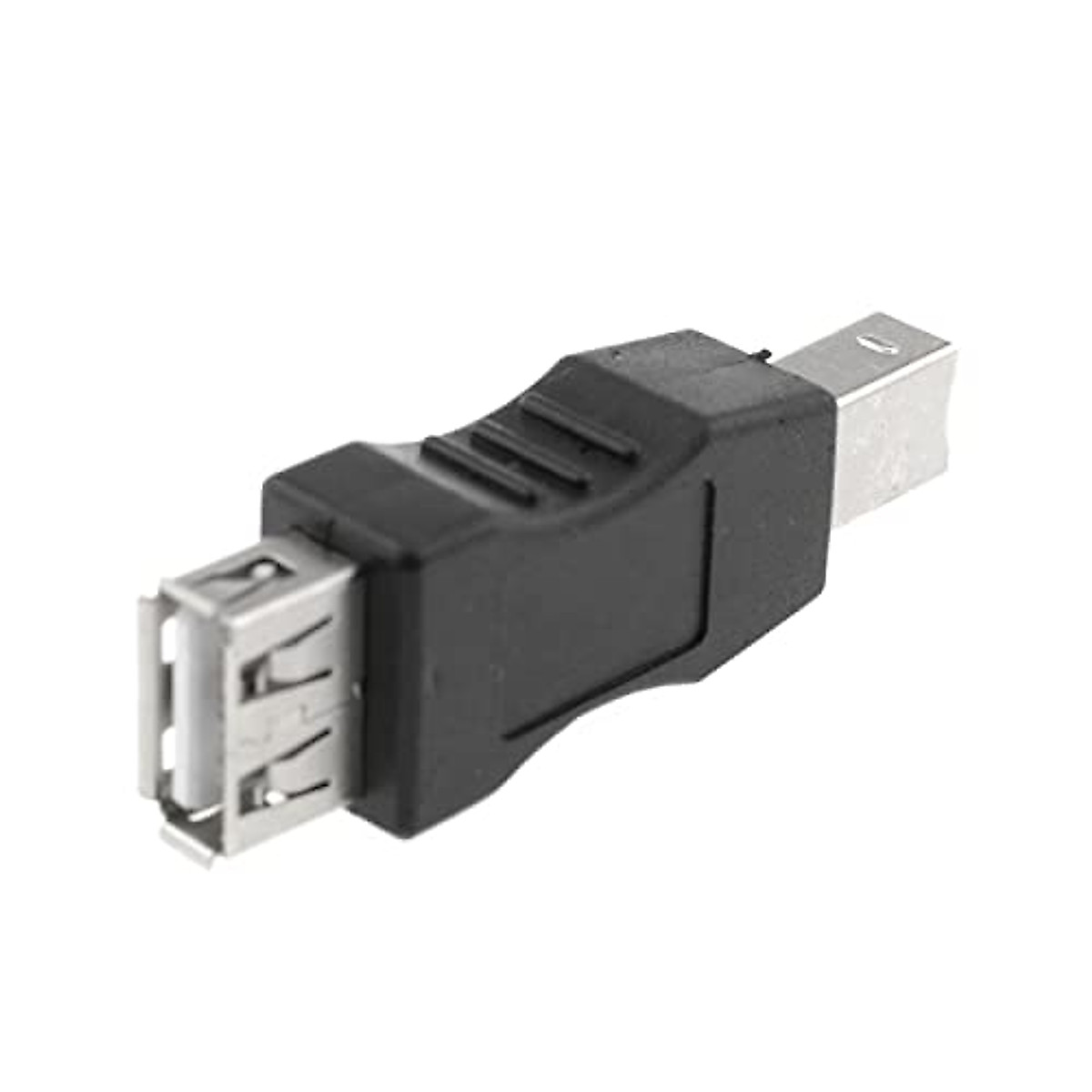 DGZZI USB 2.0 AF/BM Adapter 2PCS Type A Female to USB B Print Male Adapter Converter, Supports Data Transfer and Charging