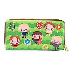Loungefly Charlie and the Chocolate Factory Wonka 50th Anniversary Faux Leather Wallet