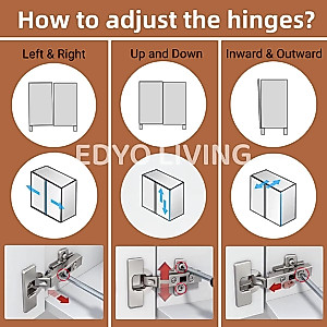 EDYO LIVING 65" Mid Century Modern TV Stand, Wood TV Stand with Storage Cabinet and Open Shelf for Televisions up to 65", Entertainment Center, TV Console Table for Living Room, Dark Walnut