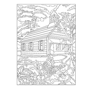 Creative Haven Country Scenes Color by Number Coloring Book (Adult Coloring Books: In The Country)