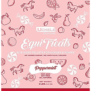 Uckele Equi Treats, Peppermint, 4 Pound Bag