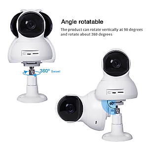 Wall Mount Bracket for YI Dome Camera and YI Cloud Home Camera，HOLACA 360 Degree Protective Adjustable Wall Mount Holder for YI Camera