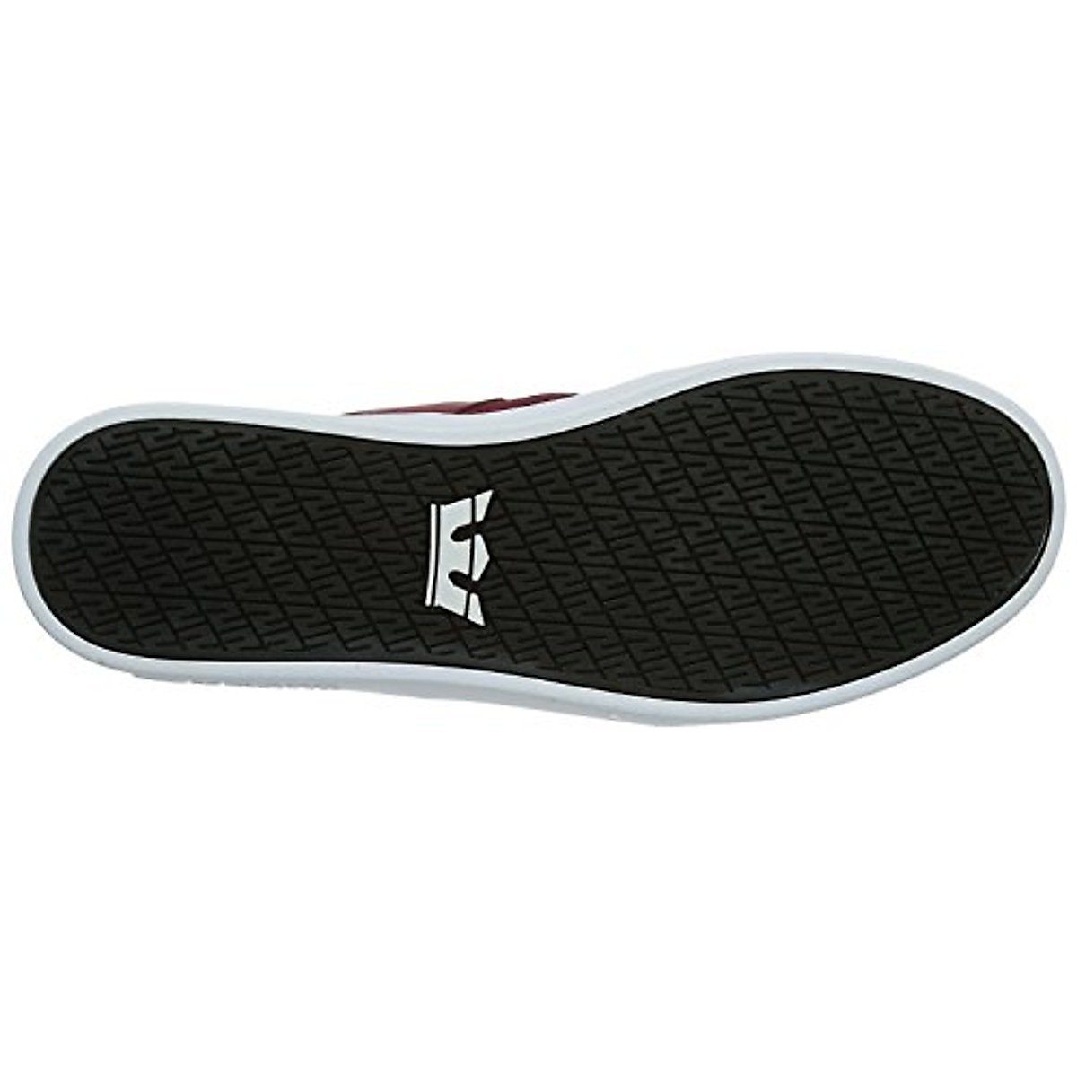 Supra Men's Stacks II, Red Tawny Black White Bgk, Womens 8