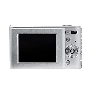 Niaviben Portable Mini Camera Rechargeable Student Digital Camera 30 Million Pixel HD Camera Pocket Digital Compact Camera for Home White