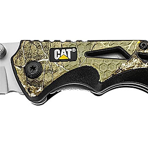 Cat 2 Piece Multi-Tool and Knife Gift Box Set with Real Tree Camo - 240358