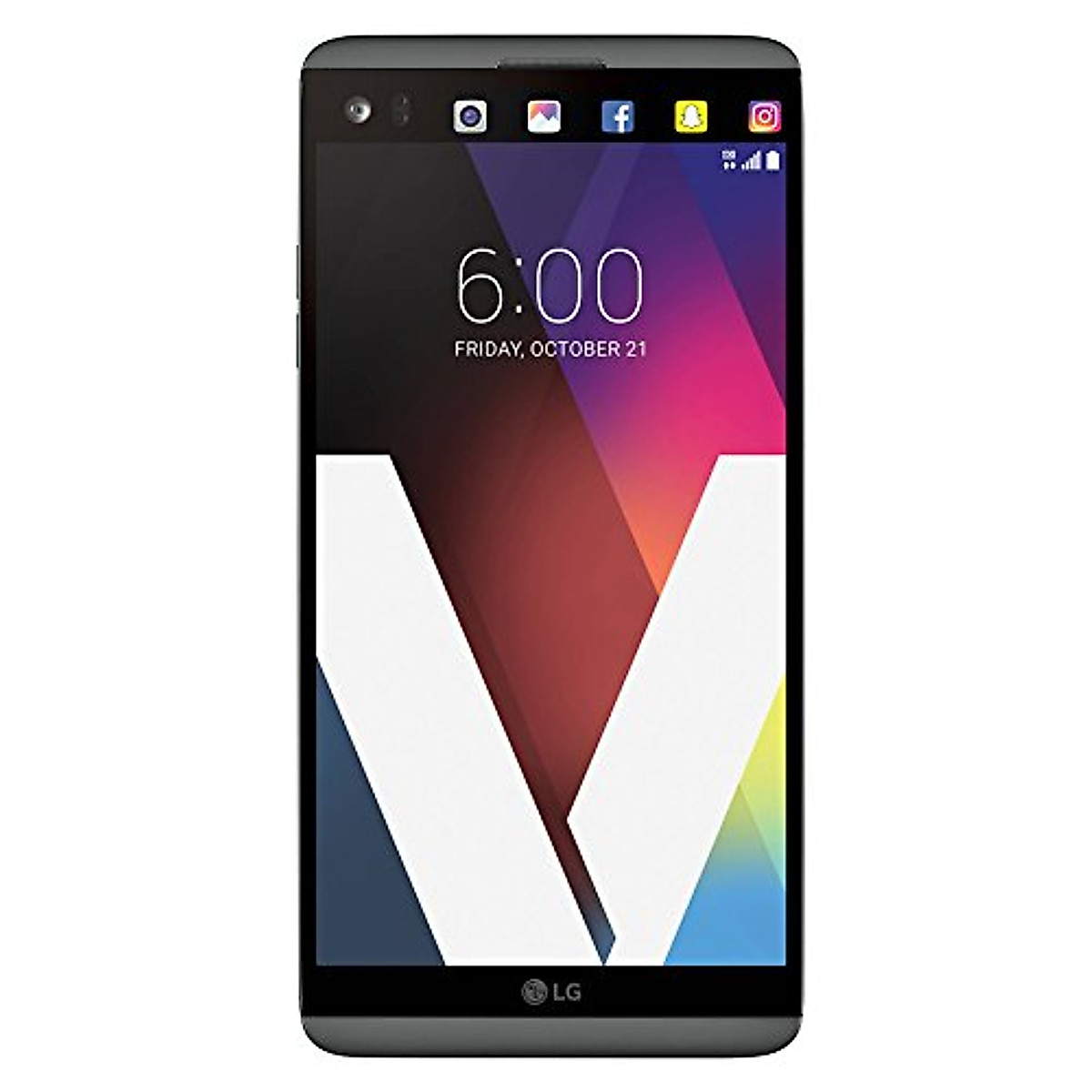 LG V20 VS995 (64GB) Verizon Wireless 5.7" IPS LCD Android Smartphone w/ Dual Rear Cameras & Removable Battery- Titan (US Warranty)