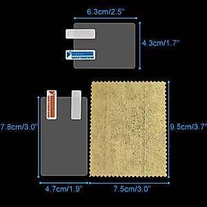 OSTENT Ultra Clear Screen Guard Film LCD Protector for Nintendo 3DS Pack of 3