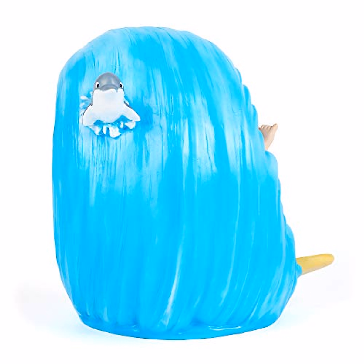 Dawn & Claire Gneptune The Gnarly Gnome Surfer Statue for Garden, Lawn, Yard, Book Shelf, Desk Beach Decoration, Unique Novelty Surfing Gift Idea